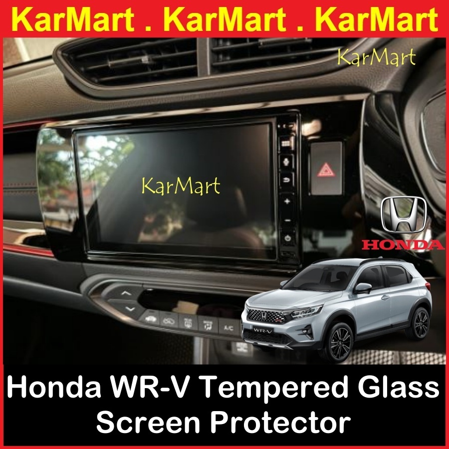 Honda WR-V 2023 2024 Head Unit Screen Tempered Glass Screen Protector ...
