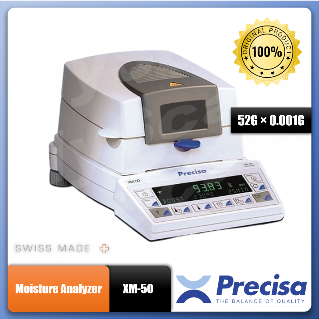 PRECISA Moisture Analyzer XM-50 | Shopee Malaysia