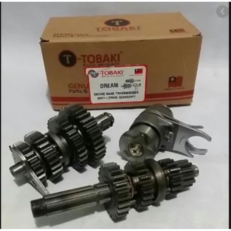 Tobaki Honda EX5 Dream Drum Gear Shift Transmission Assy (FULL set ...