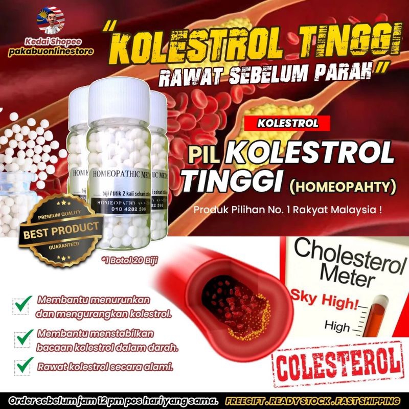 HOMEOPATHY !!! MAKANAN TAMBAHAN HOMEOPATHY KOLESTROL + TURUNKAN ...