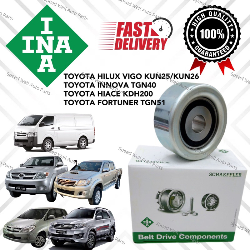 INA OEM(16620-0L020)TOYOTA HILUX VIGO KUN25,KUN26,INNOVA TGN40,HIACE ...