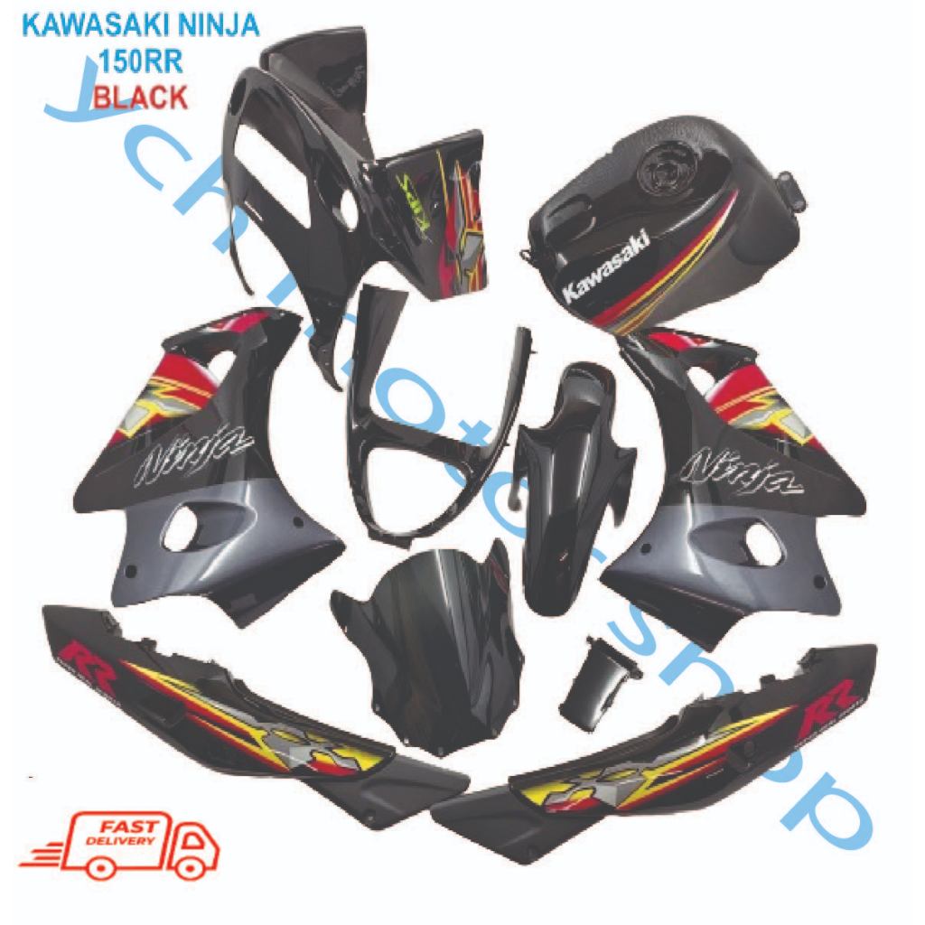 KAWASAKI NINJA 150RR SHURIKEN ZX 150 RR OEM BODY COVER SET STRIPE ...
