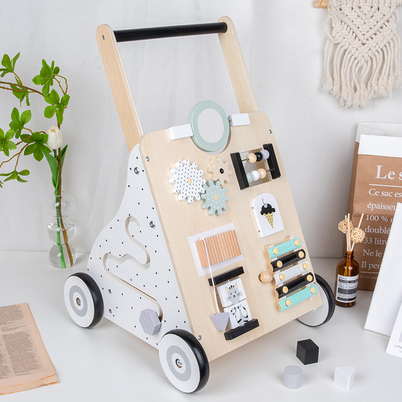 New Children's Educational Walker Trolley Baby Toddling Walk Walker ...