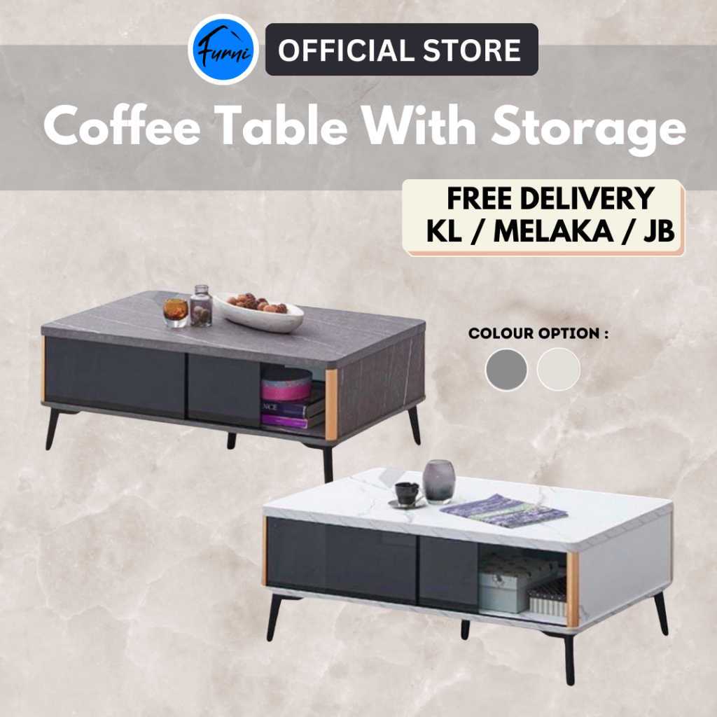 Coffee Table With Storage Coffee Table Modern Meja Kopi Murah Small ...