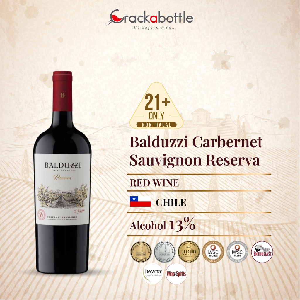 [Wine] BALDUZZI CARBERNET SAUVIGNON RESERVA - Red Wine Chile 红酒 ...