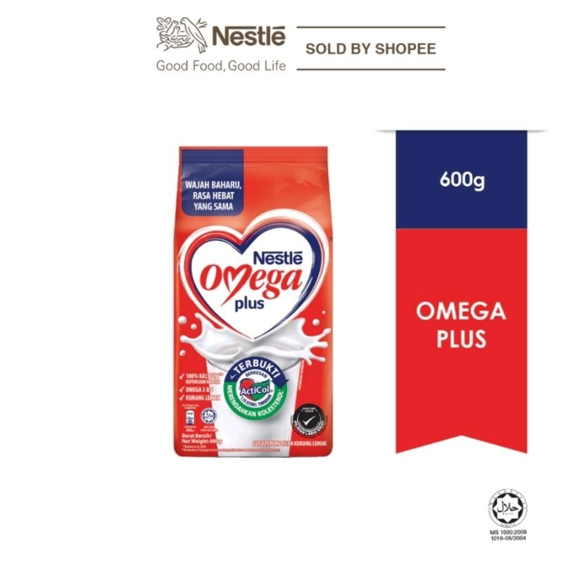 NESTLÉ Omega Plus Milk Powder 600G EXP:0125 (PROMO) | Shopee Malaysia