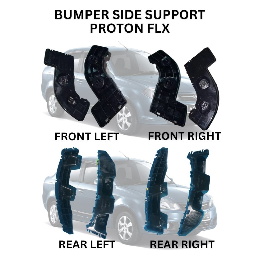 (100% READY STOCK IN MALAYSIA) BUMPER SIDE SUPPORT SAGA BLM SAGA FLX ...