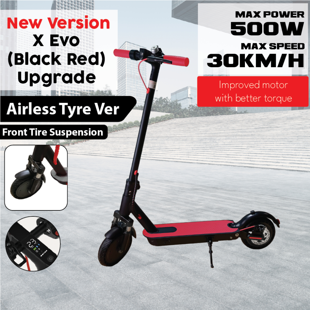 Skuter Elektrik Electric scooter adult 350w dewasa lipat Basikal ...