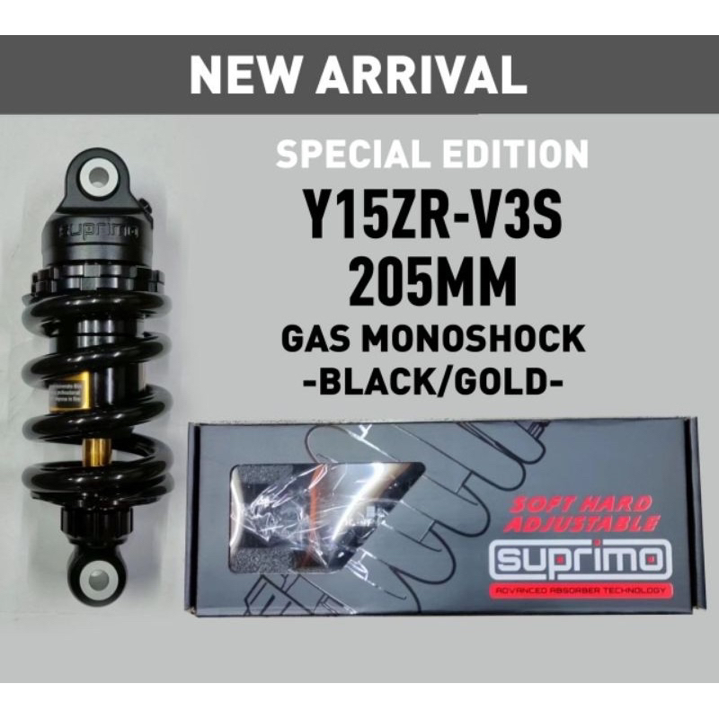Suprimo Monoshock Adjustable Special Edition Y15ZR /Y16ZR /LC135 /RS150 /RSX150 /FZ150I Soft ...