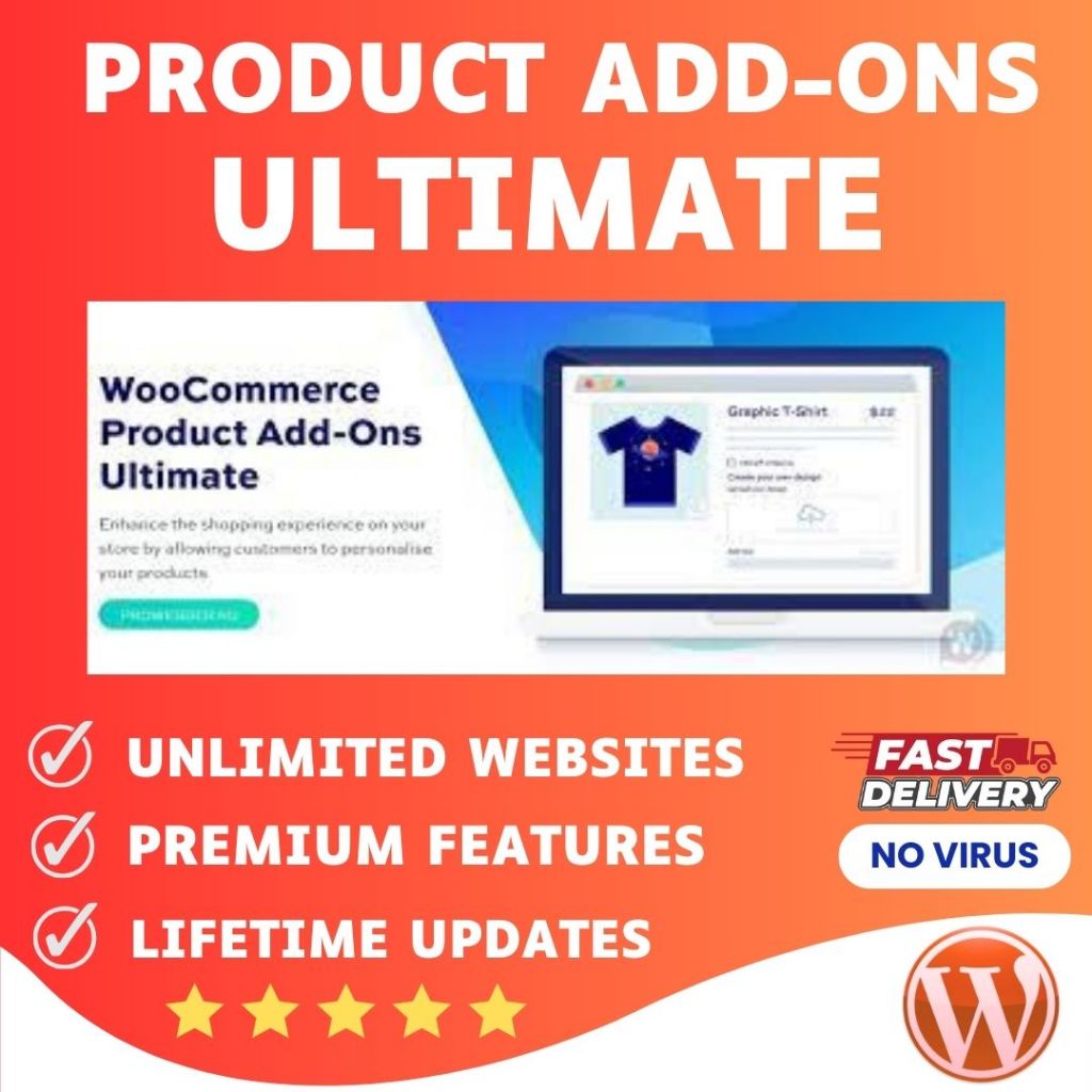 Woocommerce Product Add Ons Ultimate Wordpress Plugin [free Lifetime