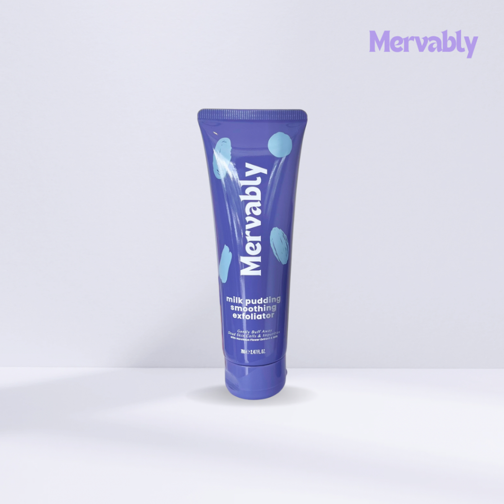 MERVABLY MILK PUDDING SMOOTHING EXFOLIATOR & DOUBLE ACTION GLOW KIT For ...