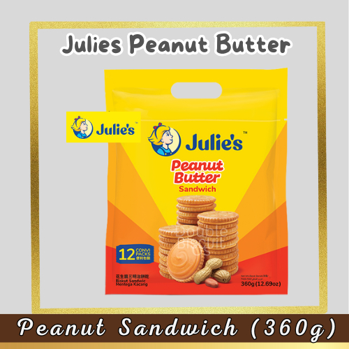 JULIE'S JULIE Peanut Butter Sandwich (360G) | Shopee Malaysia