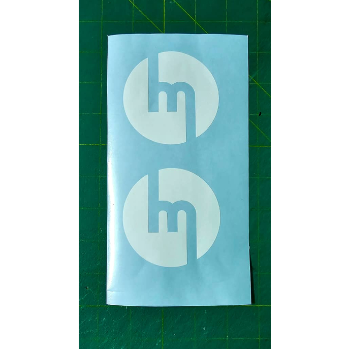 MAZDA LOGO STICKER STICKER CUTTING MAZDA STICKER TAMPAL LUAR | Shopee ...