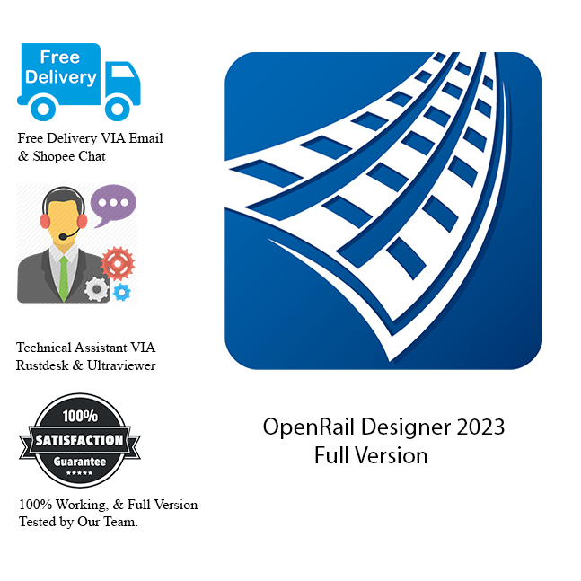 OpenRail Designer 2023 Full Version | Shopee Malaysia