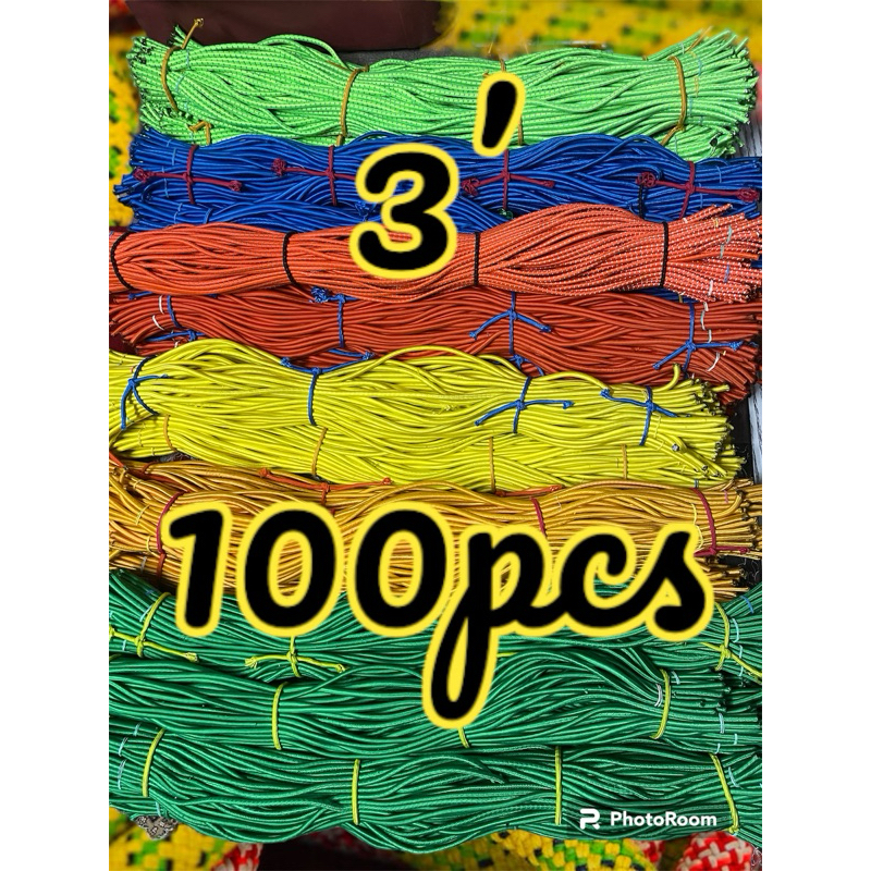 📌TALI GETAH KANVAS LORI📌 📌3KAKI 1BUNDLE/100PCS GRED AAA📌 | Shopee Malaysia