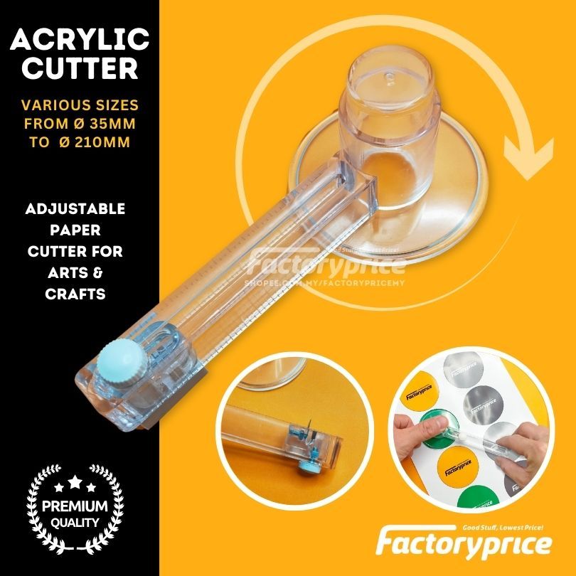 Adjustable Acrylic Cutter | Acrylic Paper Cutter | Circle Paper Cutter ...