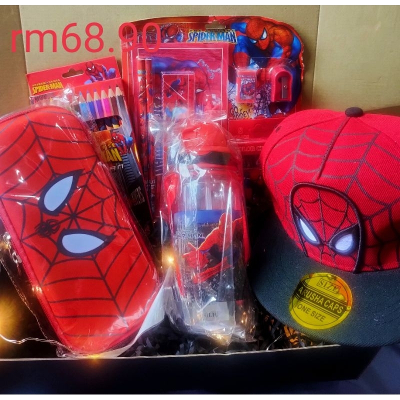 spiderman gift box surprise set birthday boy | Shopee Malaysia