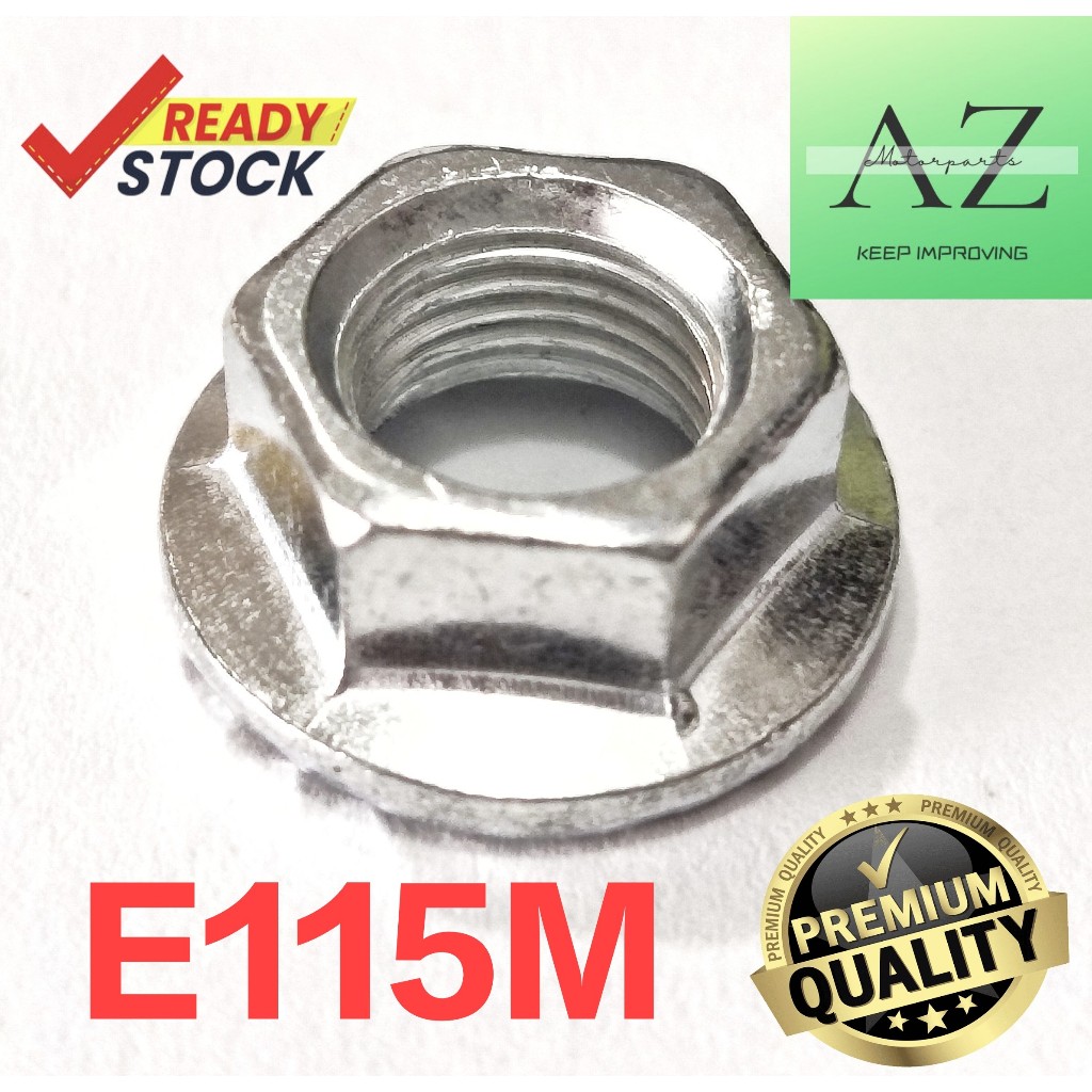 YAMAHA E115M KICK STARTER SHAFT NUT | Shopee Malaysia