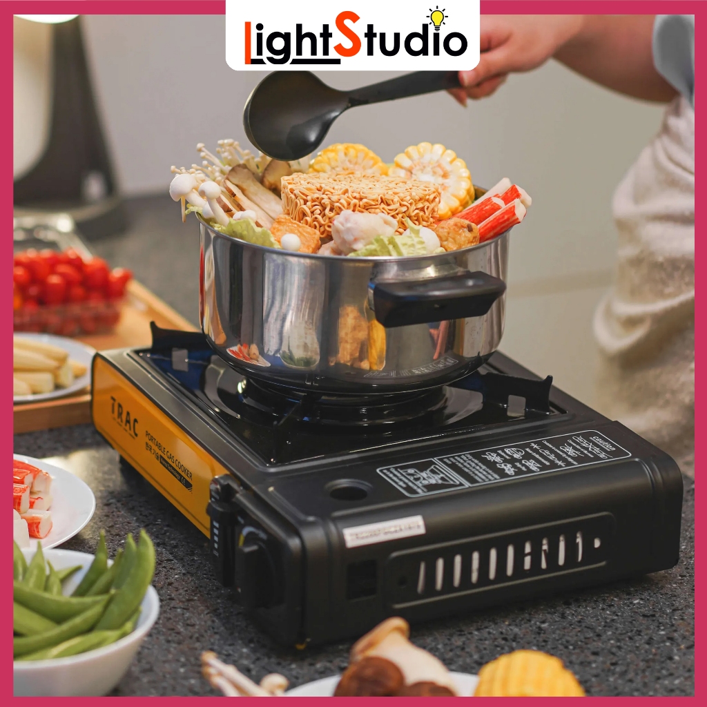 TRAC Portable Mini Gas Cooker For Camping/BBQ/Steamboat (TR-2288PGC ...