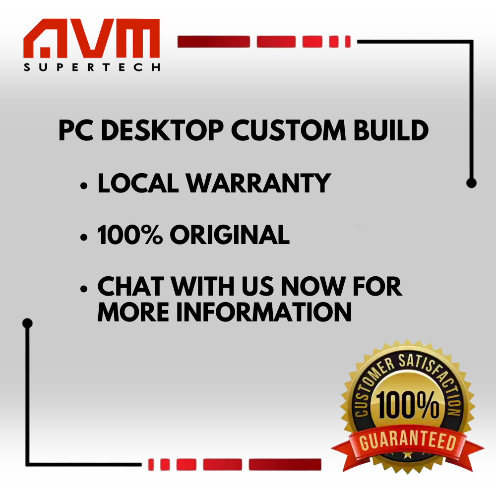 AVM PC DESKTOP CUSTOM BUILDS | Shopee Malaysia