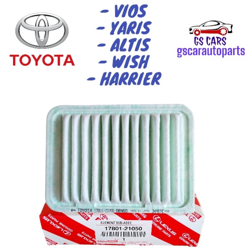 Toyota Engine Air Filter for Altis / Harrier Zsu60 / Vios Ncp93 / Wish ...