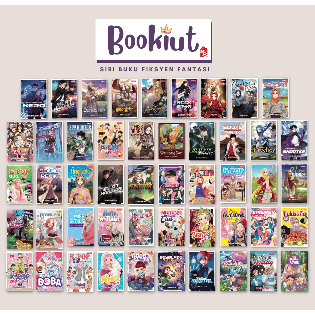 [READY STOCK] 💎💎 NOVEL BOOKIUT / SIRI NOVEL KANAK-KANAK & REMAJA (BAHASA MELAYU / ENGLISH) SILAT ...