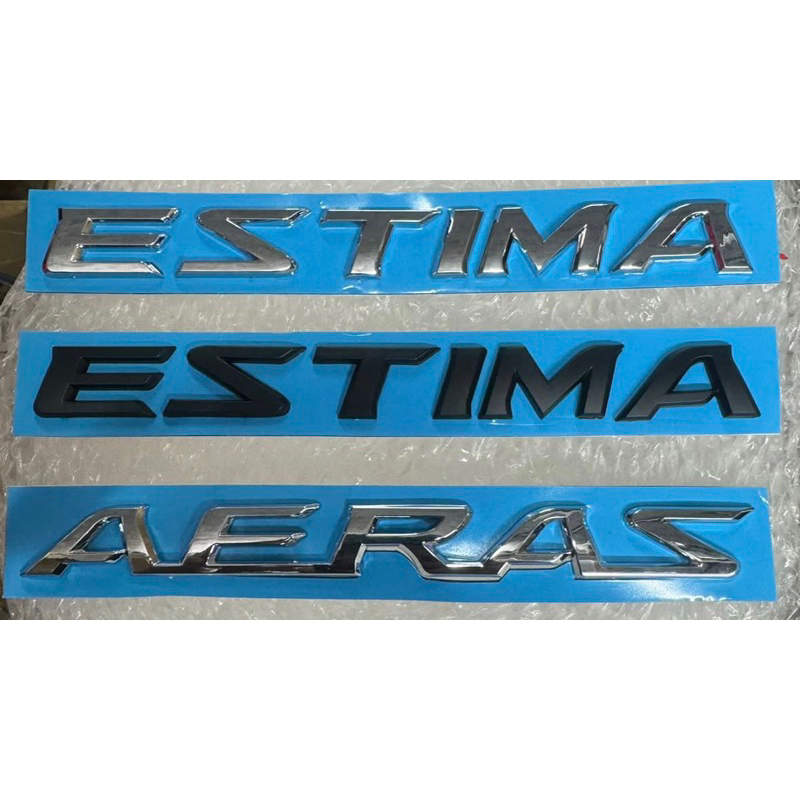 toyota emblem estima/aeras | Shopee Malaysia