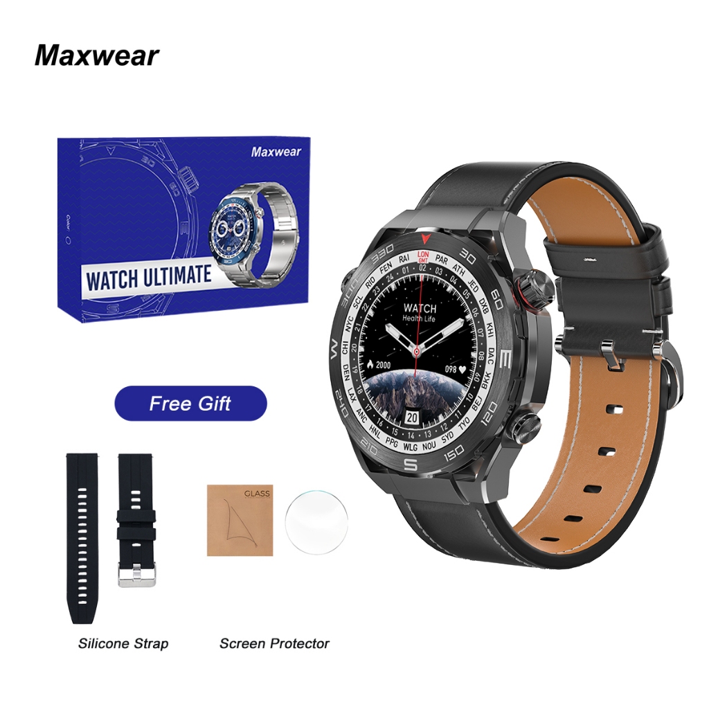 Maxwear Smart Watch 4GB NFC Memory Men Waterproof Fitness Watch ...