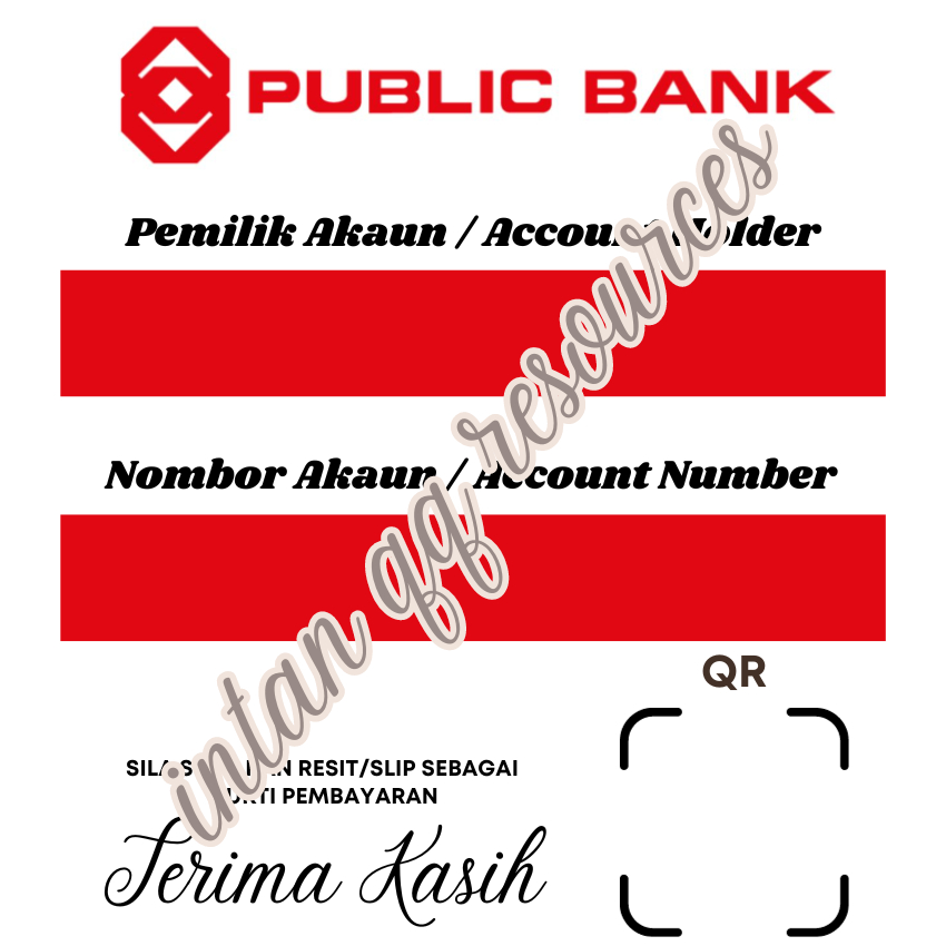 -TEMPLATE CARA PEMBAYARAN DENGAN QR / PAYMENT METHOD TEMPLATE WITH QR ...