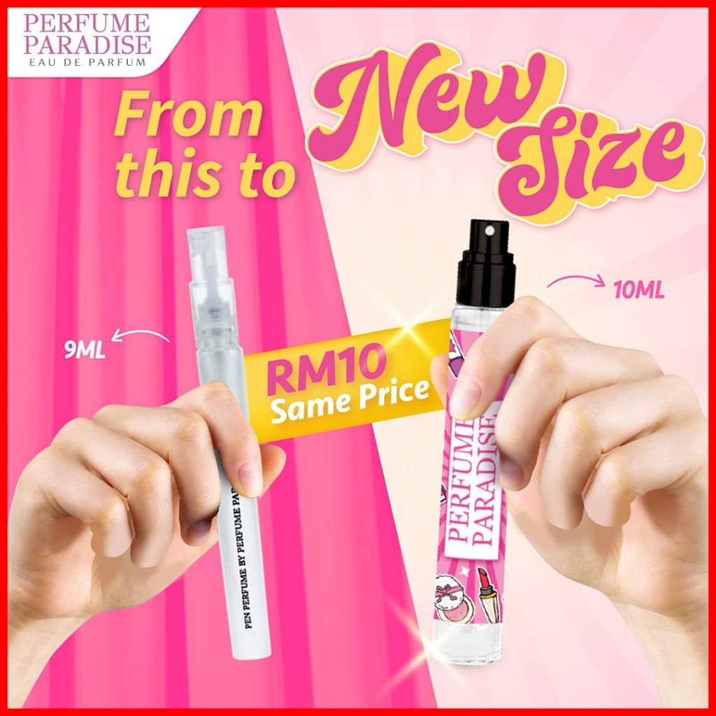 PERFUME PARADISE PEN 10ML MUA BELLAZ | FOR HER & FOR HIM SPECIAL ...