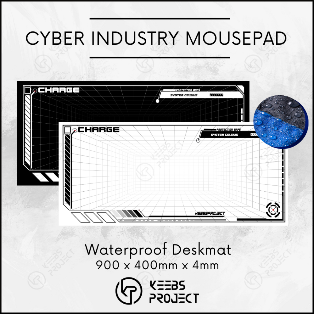 [READY STOCK] Cyber Industry 3D Space Minimalist Deskmat Deskmat ...