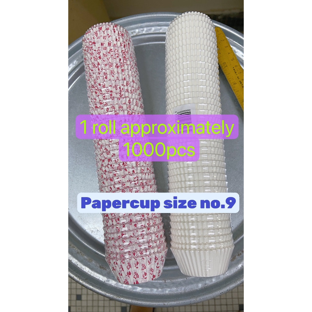 AJC Paper Baking Cup Repacked Size No.9 / Cawan Pembakar Kertas AJC ...