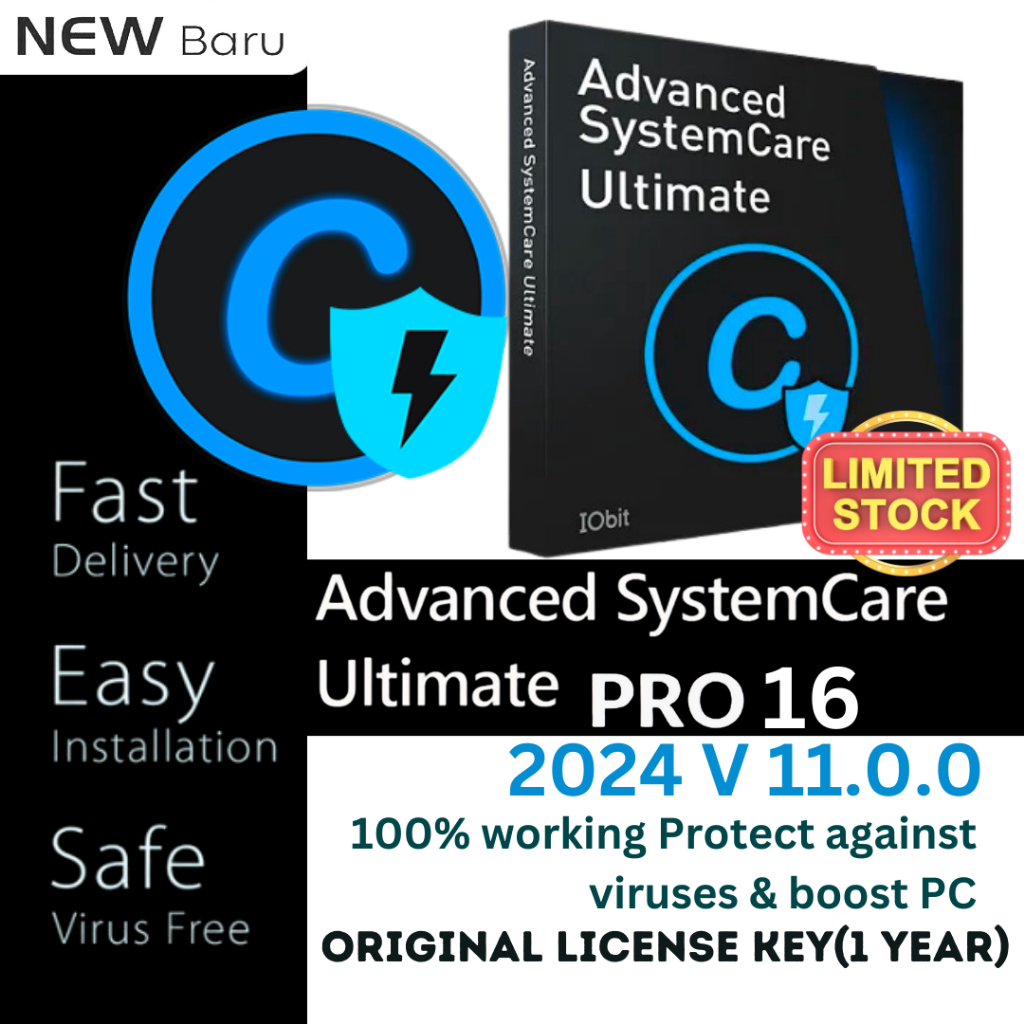 🔥License Key🔥 Advanced SystemCare Ultimate 16 -2024 (Latest version V ...