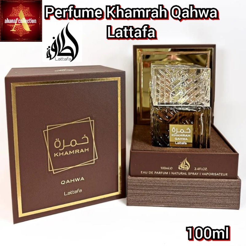 Perfume Khamrah Qahwa Lattafa 100Ml Unisex,Aroma intenso,Fragancia ...