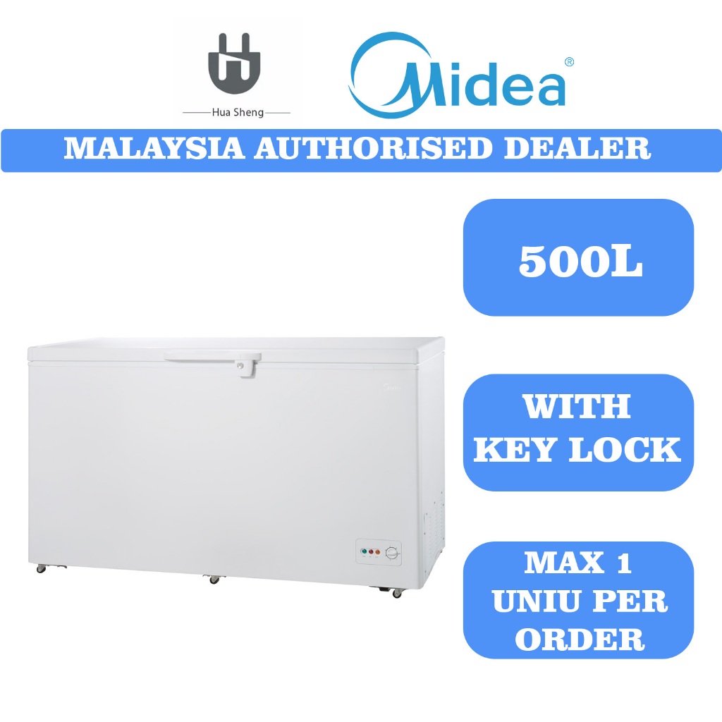 Midea Gross Chest Freezer (500L) WD-500WR | Shopee Malaysia