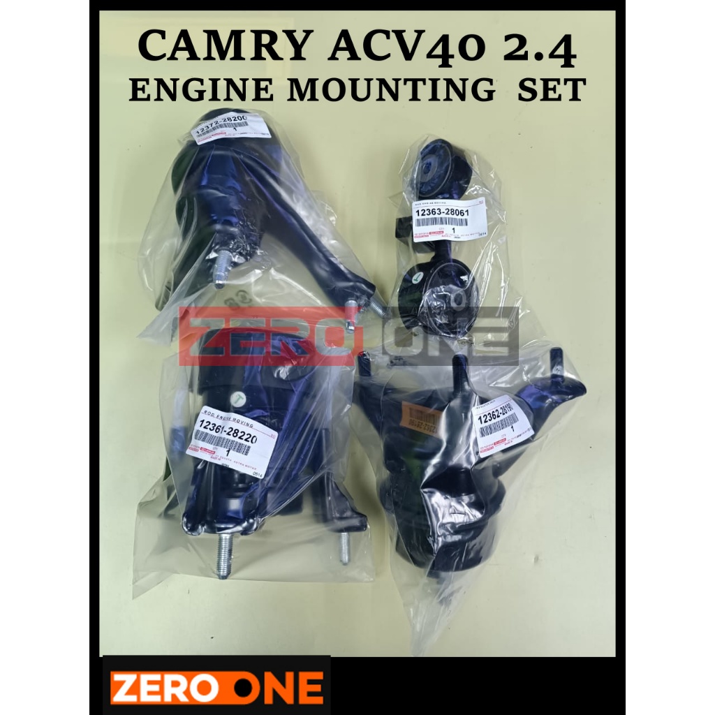 TOYOTA CAMRY ACV40 2.4 ENGINE MOUNTING SET | Shopee Malaysia