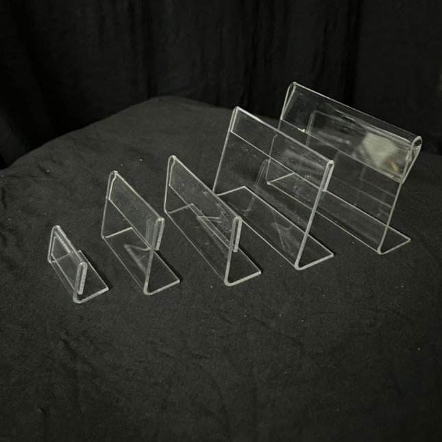 10pcs Acrylic Name Card Price Tag Stand 2 | Shopee Malaysia