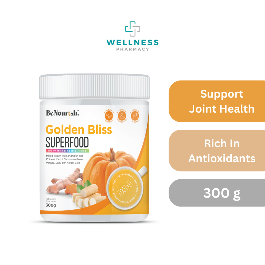 BENOURISH Golden Bliss Superfood 300g, Antioxidant, Anti Inflammation ...