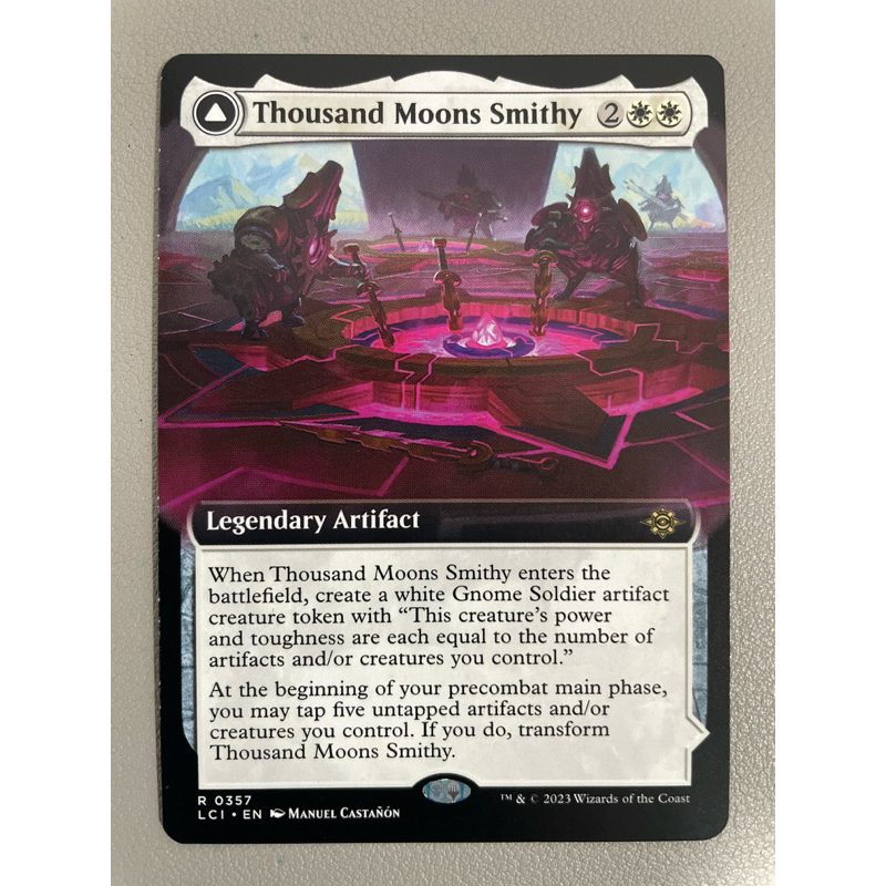 MTG:The Lost Caverns of Ixalan (LCI) R0357 - Thousand Moons Smithy ...