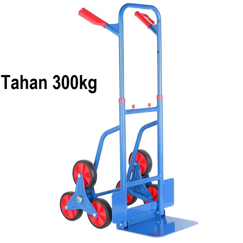 Foldable Heavy Duty Stair Climbing Hand Buggy Truck Cart Luggage ...