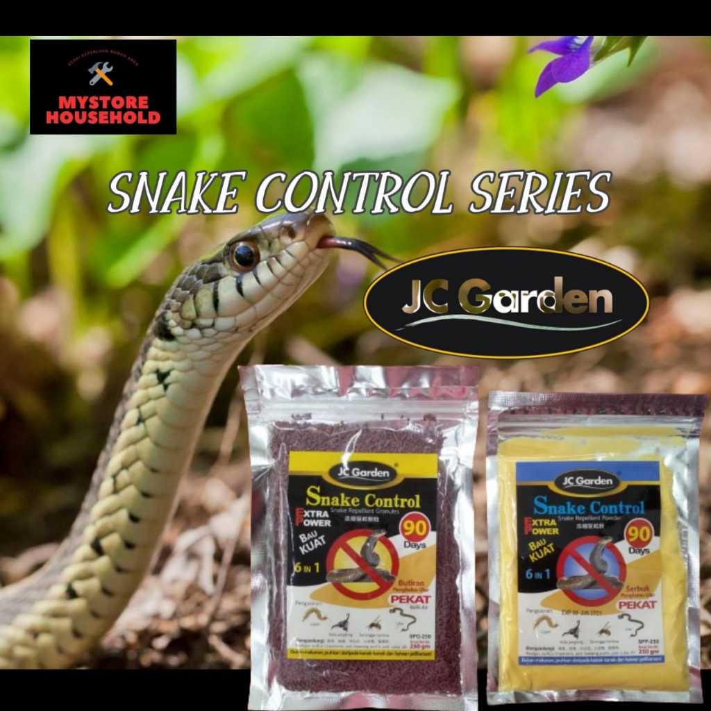 250g Serbuk Penghalau Ular / Butiran Penghalau Ular JC Garden Snake ...
