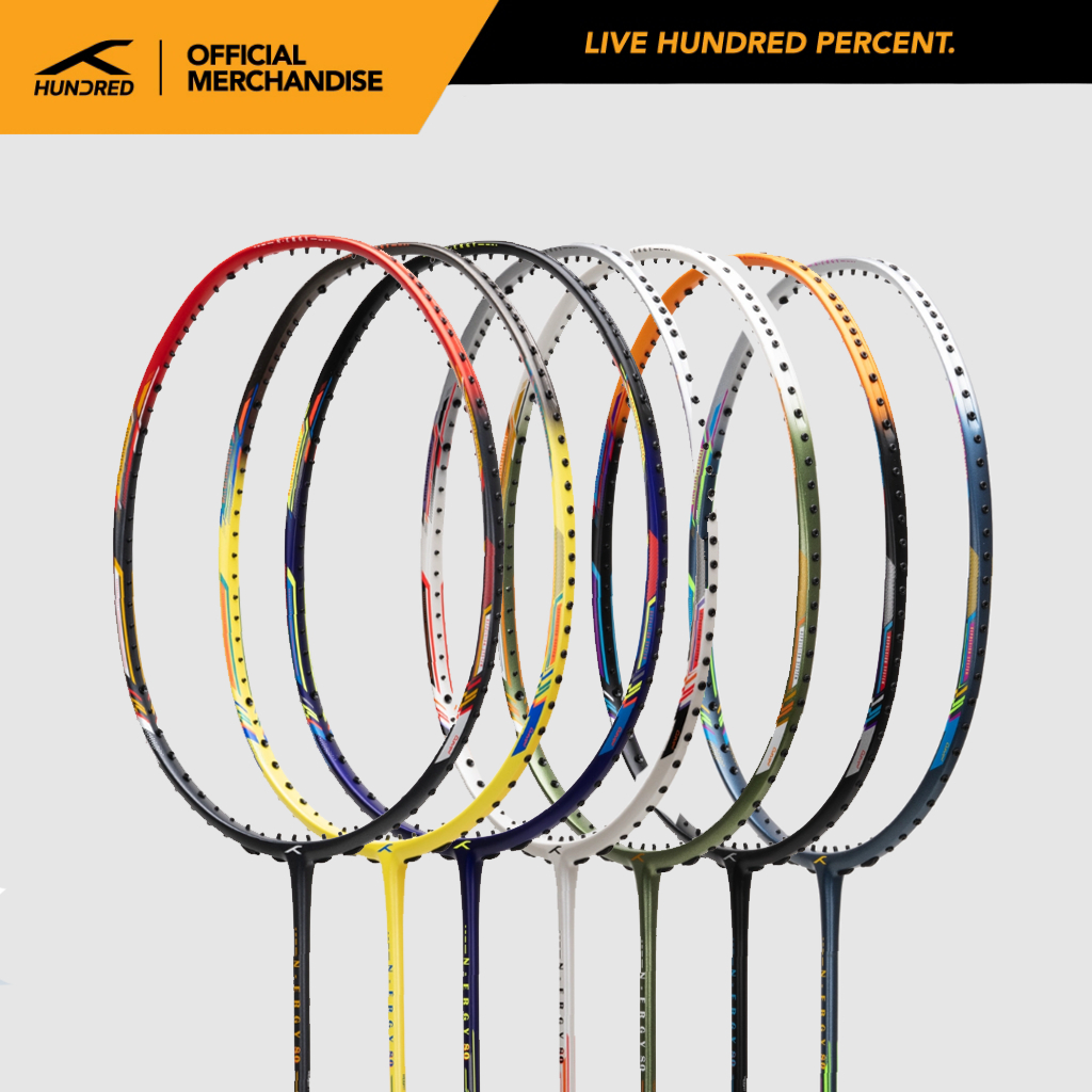 Hundred N-Ergy 80 Badminton Racket | Shopee Malaysia