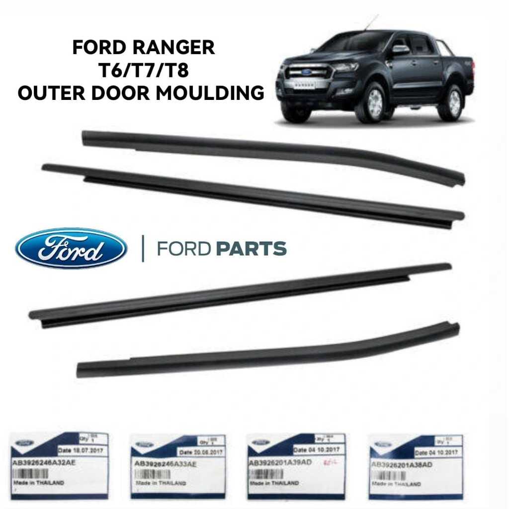 Ford Ranger T6 T7 T8 Outer Door Glass Lining Moulding Getah Cermin ...