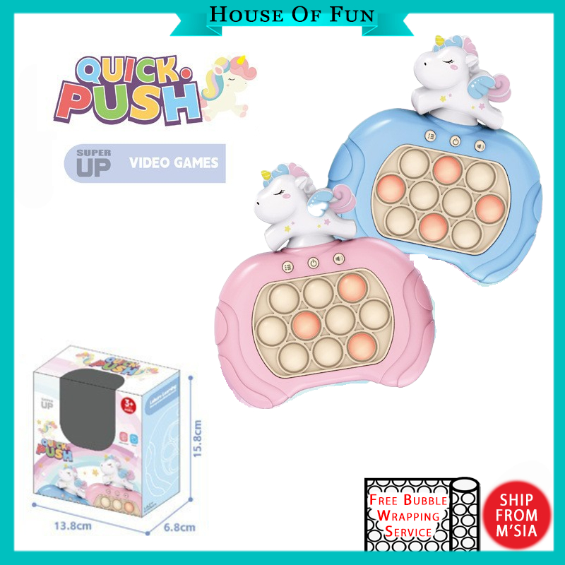 999 Level Quick Push Super Up Game Pop It Electronic Speed Educational ...