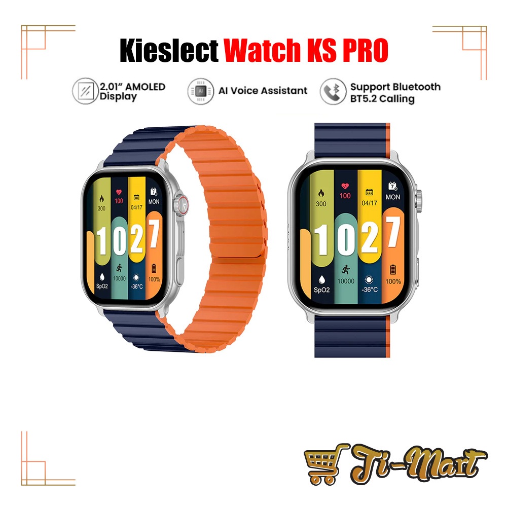 Kieslect Ks Pro Smartwatch [100 Sports Mode | SpO2 | Sleep Monitoring ...