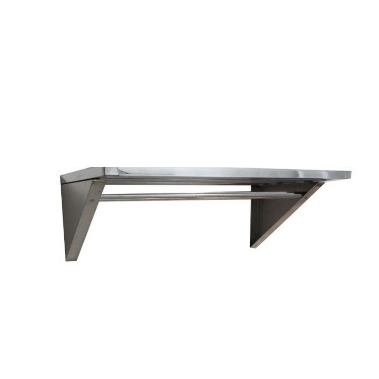 STAINLESS STEEL WALL SHELF RACK/ RAK DINDING STORAGE ORGANIZER 墙壁架 ...