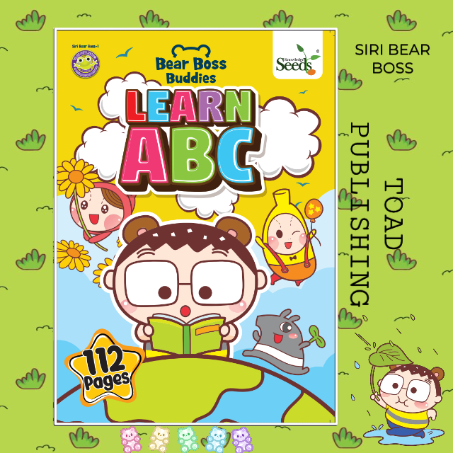 TOAD BOOK : BEAR BOSS BUDDIES LEARN ABC ( SIRI BEAR BOSS -1 ) | Shopee ...