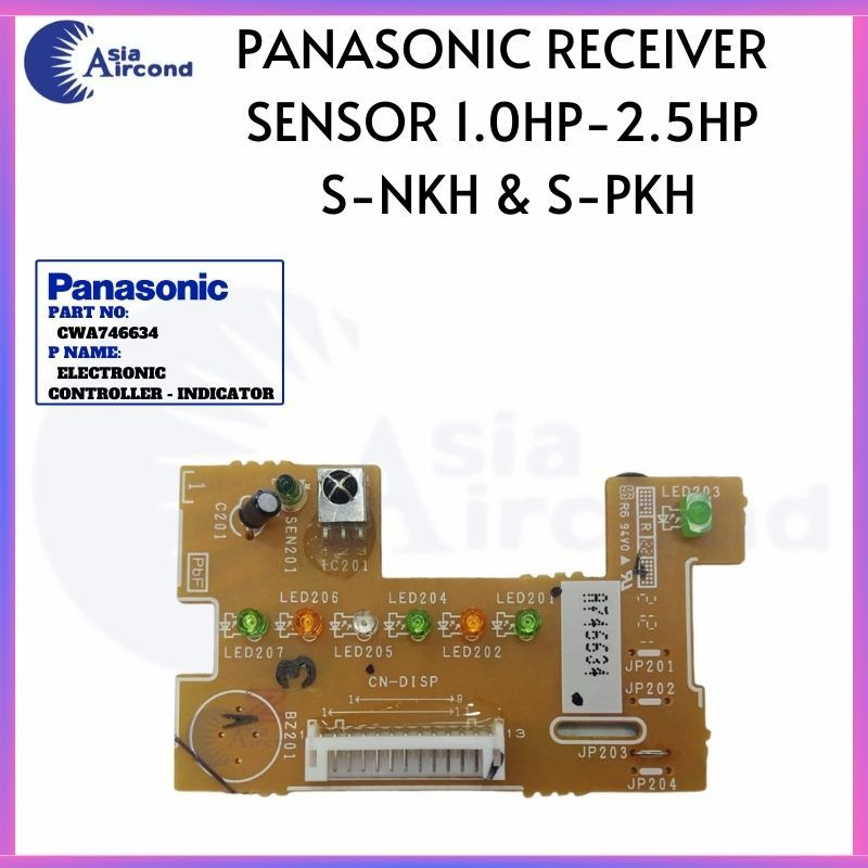 PANASONIC RECEIVER SENSOR 1.0HP-2.5HP S-NKH & S-PKH (CWA746634 ...