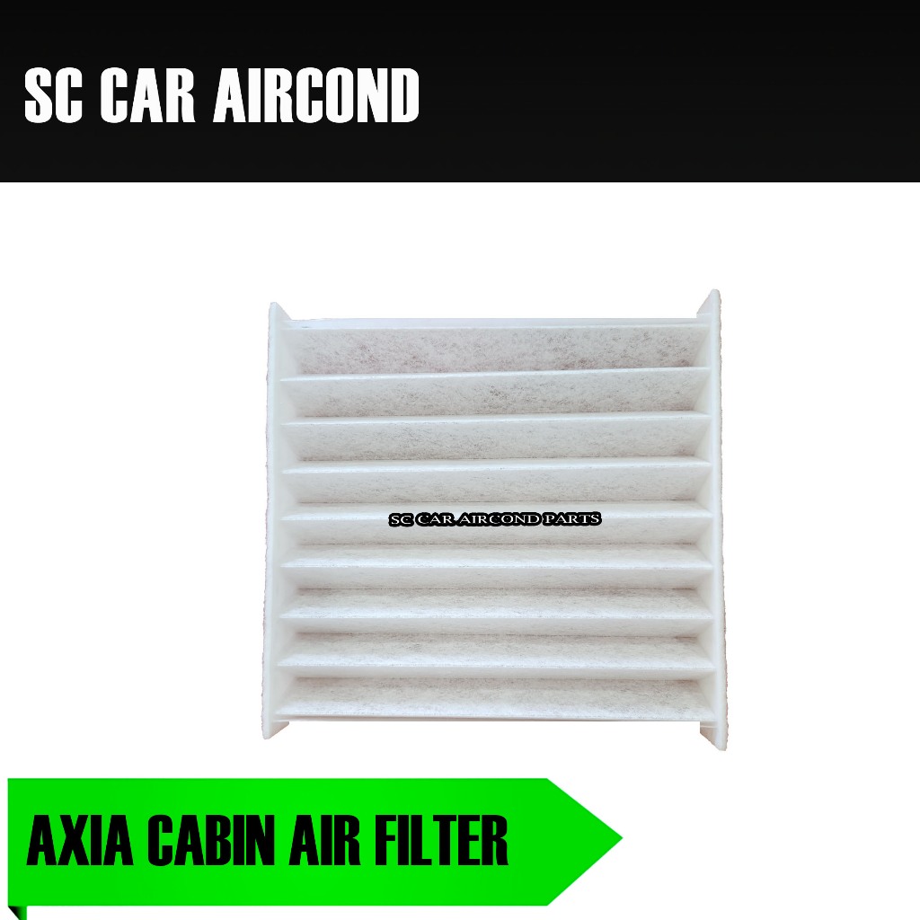 PERODUA AXIA CABIN/ BLOWER AIR FILTER (CAR AC) (DASHBOARD) | Shopee ...