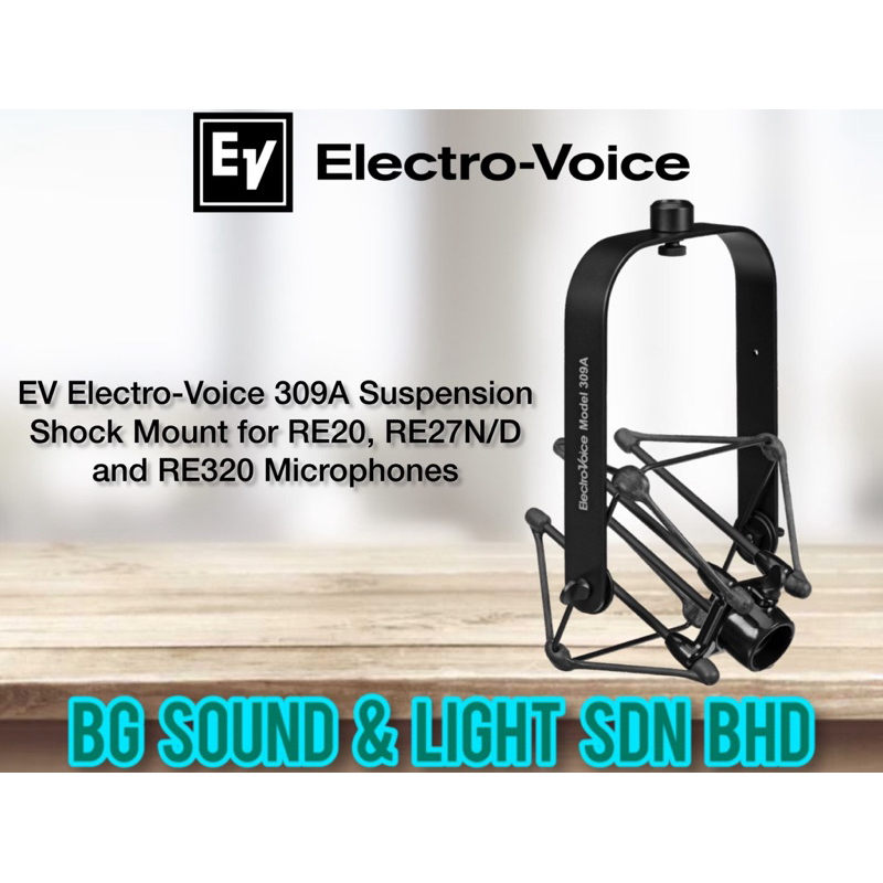 EV Electro-Voice 309A Suspension Shock Mount for RE20, RE27N/D and ...